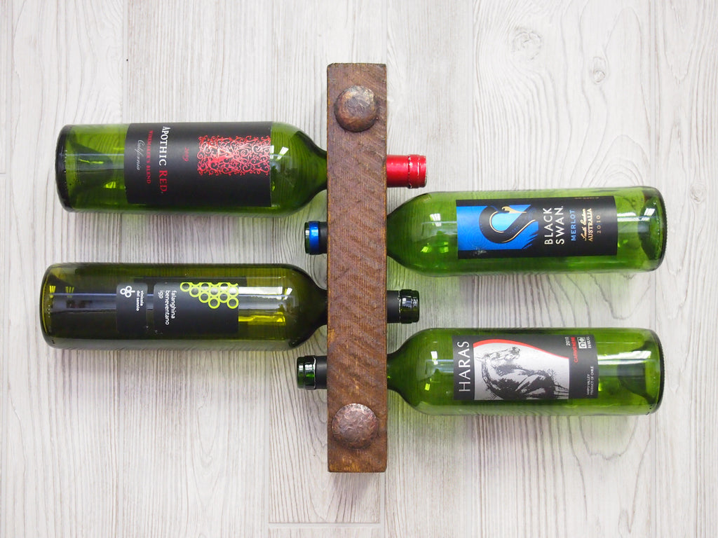 Vertical Wine Racks High Capacity – Hewn & Forged